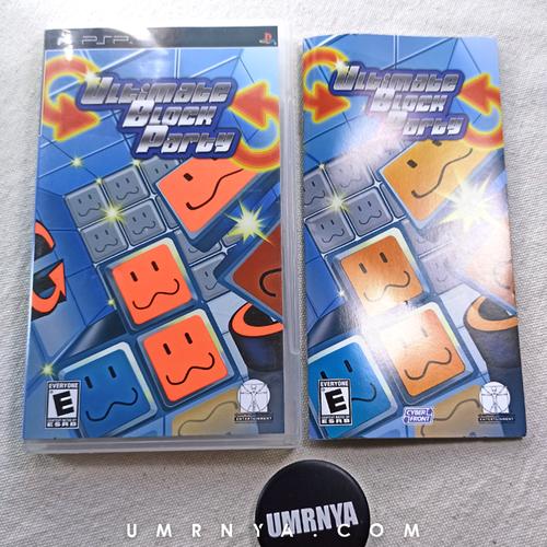 Jual COVER & MANUAL ONLY, Ultimate Block Party Kaset PSP UMD Game PS ...
