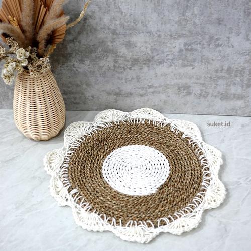 Jual PLACEMATE SEAGRASS UKURAN 40cm | ALAS PIRING | WALL DECOR ...