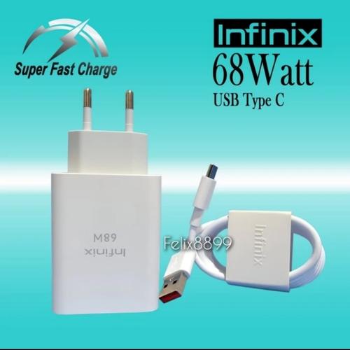 Jual CHARGER INFINIX ZERO 30 4G/5G USB TYPE C ORIGINAL SUPER FAST ...