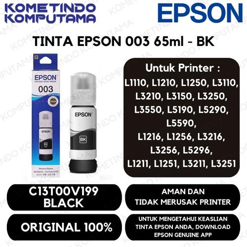 Jual BOX TINTA EPSON T 003 BLACK T003 ORIGINAL 100% 003 HITAM JAMIN ASLI - Kota Makassar ...