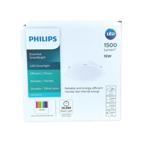 Jual LED downlight panel DN020B PHILIPS 16watt inbow 220vac - Putih ...