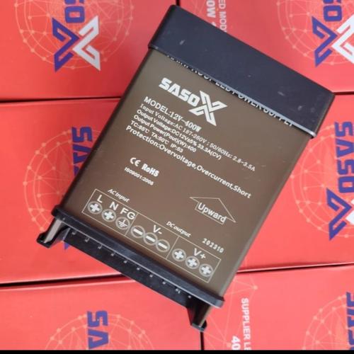 Jual SASO X POWER SUPPLY RAINPROOF 33 A 400 W DC 12 V - Kota Tangerang ...