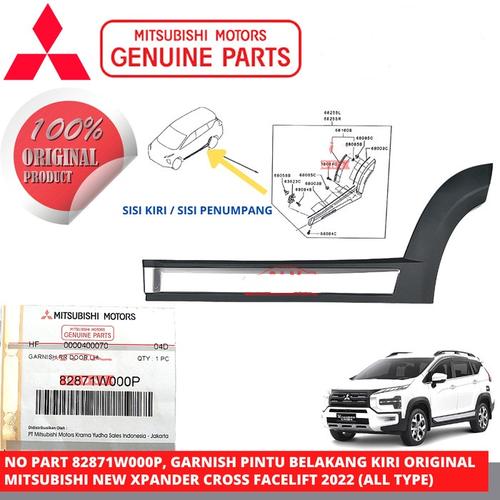 Jual SPOILER PINTU BELAKAN KIRI XPANDER CROSS FACELIFT 2023 82871W000P ...