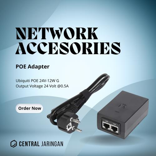 Jual Ubiquiti POE-24V-12W-G PoE Adaptor 24V 0.5A Gigabit - Jakarta Barat - Central Jaringan ...