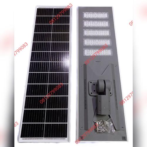 Jual lampu jalan led tenaga solar panel surya pju aluminium 90w 150w ...