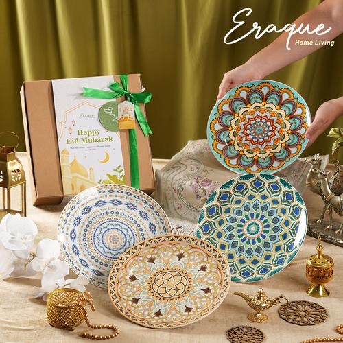 Jual ERAQUE Hampers Piring Keramik Sabrina / Parcel Lebaran Idul Fitri ...