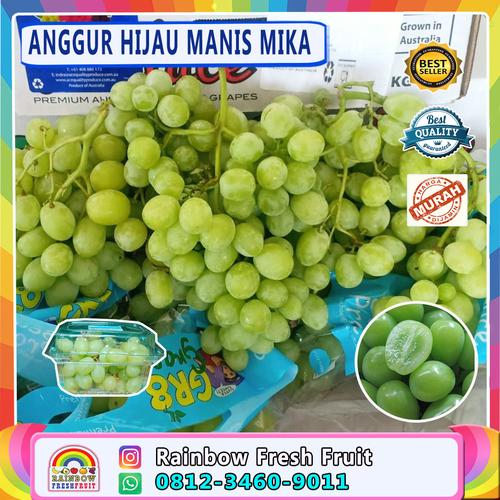 Jual GRADE A ANGGGUR HIJAU MANIS TANPA BIJI MONTOK CRUNCHY TERBAIK ...