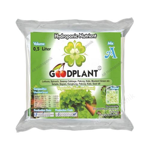 Jual Nutrisi Hidroponik AB Mix Sayur / Sayuran Daun Goodplant 500 ml ...