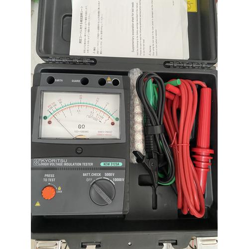 Jual KYORITSU KEW 3123 A Megger Analog Insulation Tester 10.000 V - Kab ...