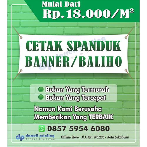 Jual Cetak Banner Frontlite 280gr Best - Flexi 280gsm - Kota Sukabumi ...