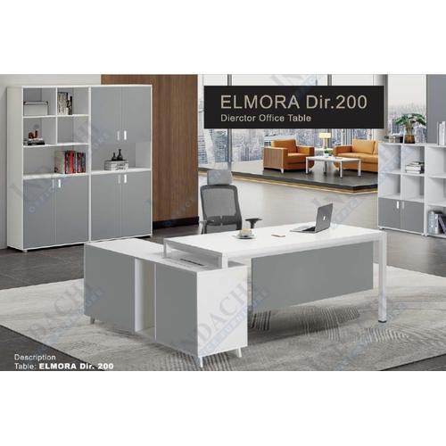 Jual Meja Kantor Meja Direktur meja L INDACHI ELMORA DIR 200cm - tanpa ...