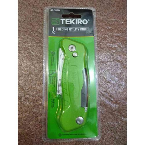 Jual TEKIRO FOLDING UTILiTY KNIFE Tekiro PISAU CUTTER LIPAT GT-FU1984 ...