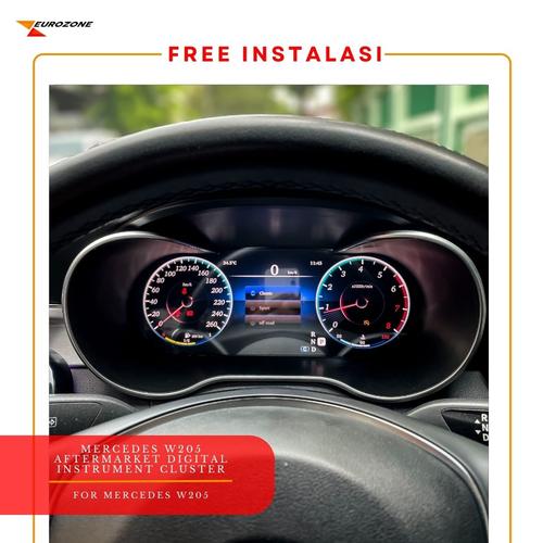 Jual Mercedes W205 Aftermarket Digital Instrument Cluster - Jakarta ...