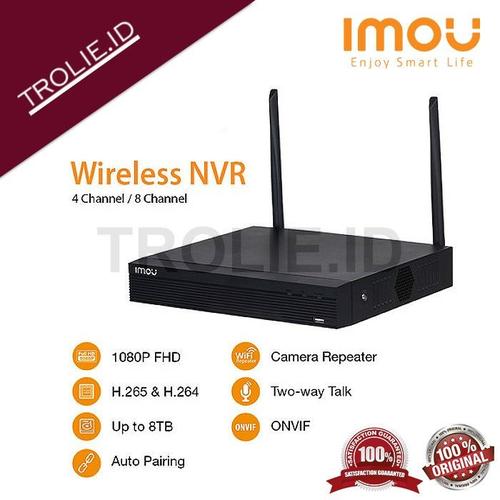 Promo Imou Wireless Recorder NVR 8 Channel Up To 8TB NVR1108HS-W-S2 ...