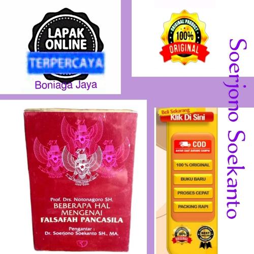 Jual Beberapa Hal mengenai Falsafah Pancasila - Notonagoro - Jakarta ...