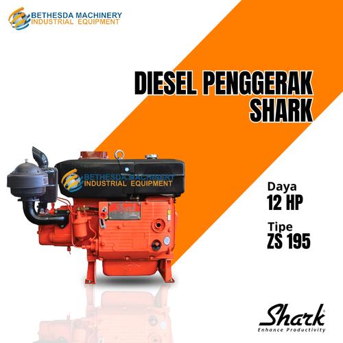 Jual Diesel 12 PK Shark Mesin Penggerak 12 HP ZS 195 Shark Diesel ...