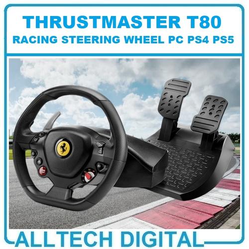 Jual Thrustmaster T80 Ferrari 488 GTB PS4 PC Racing Steering Wheel ...
