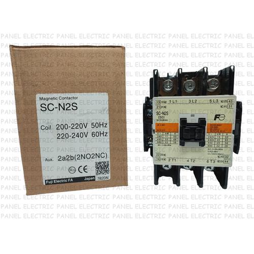 Jual MAGNETIC CONTACTOR FUJI SC-N2S SC N2S 110V 220V 380V 48A KONTAKTOR ...
