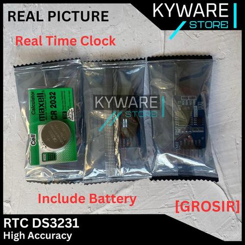 Jual RTC DS3231 REAL TIME CLOCK PRECISION MODUL JAM WAKTU I2C + BATTERY ... Jual RTC DS3231 REAL TIME CLOCK PRECISION MODUL JAM WAKTU I2C + BATTERY ...
