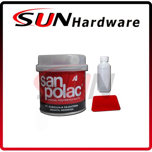 Jual Dempul San polac Plastik 250 Gram SanPolac Polyester Mobil Motor ...