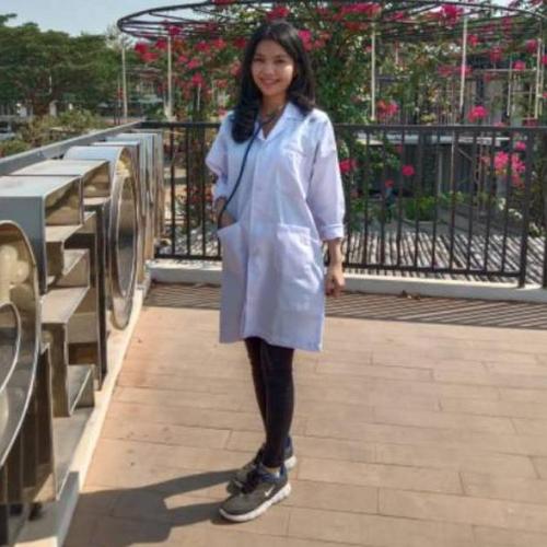 Jual JAS LABORATORIUM LENGAN PANJANG / BAJU LABORATORIUM JAS LAB / BAJU ...
