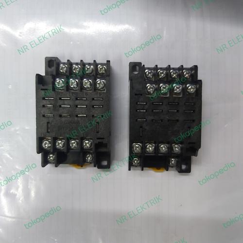 Jual Socket Relay OMRON LY4 LY4N 14 pin PTF-14A PTF 14 Relay - Kab ...
