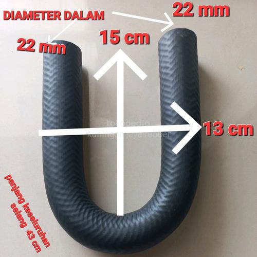 Jual SELANG RADIATOR U 22MM 7/8 INCH SELANG AIR UDARA BY PAS WATER PUMP ...