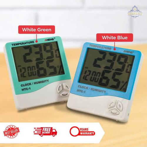 Jual Alat Pengukur Suhu Ruangan Kelembaban Udara Sensor Digital Display ...