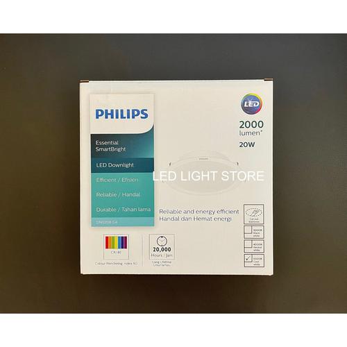 Jual LED downlight panel DN020B PHILIPS 20watt inbow 220vac - Putih ...