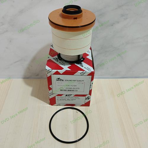 Jual Fuel Filter Solar Innova Reborn Fortuner Vrz Hilux Revo 23390 ...