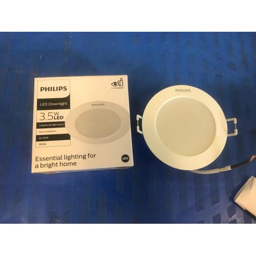 Jual Philips 59260 Eridani Recessed LED Downlight 3,5Watt - Putih ...