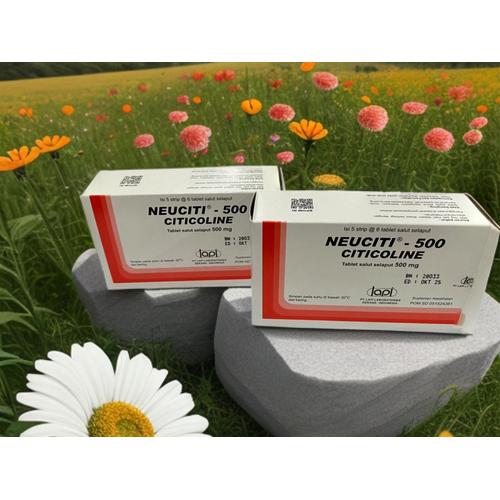 Jual NEUCITI 500 MG BOX 30 TABLET geger otak trauma di kepala - Kota ...