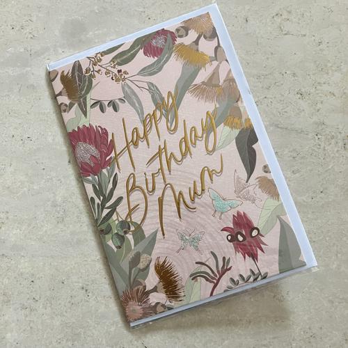 Jual Happy birthday mum card / happy birthday mother / hbd mom card ...
