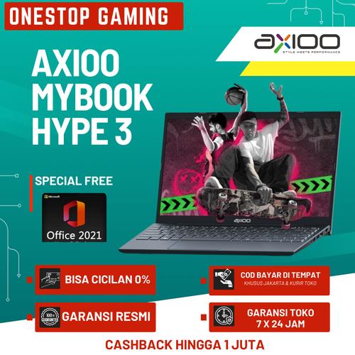Promo Axioo MyBook HYPE 3 i3-1005G1 RAM 8GB 256GB SSD 14" FHD IPS Win11 ...
