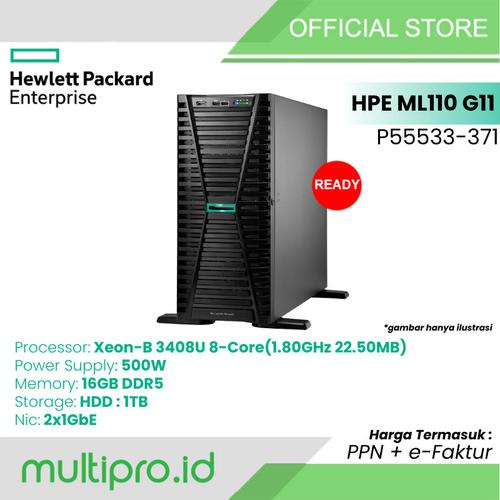 Promo Server HPE ML110 G11 Xeon-Bronze 3480U 8-core 16GB 1TB P55533-371 ...
