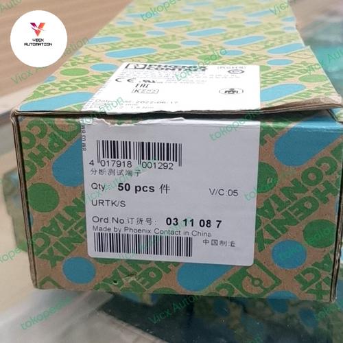 Promo Phoenix Contact Disconnect Terminal Block CT VT URTK/S - Jakarta ...