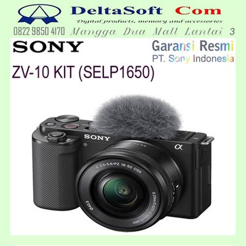 Jual Sony ZV-E10 Kit (SELP1650) Vlog Camera for Youtuber Influencer ...