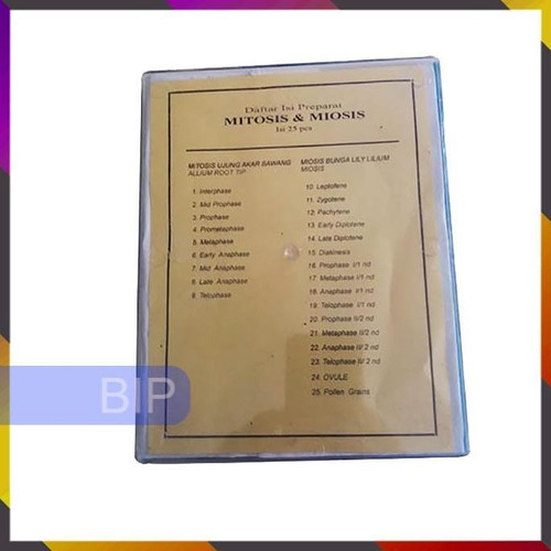 Jual PREPARAT MITOSIS & MIOSIS / set lengkap isi 25 pcs - Jakarta Utara ...