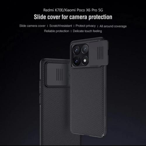 Jual Case Xiaomi Poco X6 Pro 5G Nillkin CamShield Camera Slide Cover ...