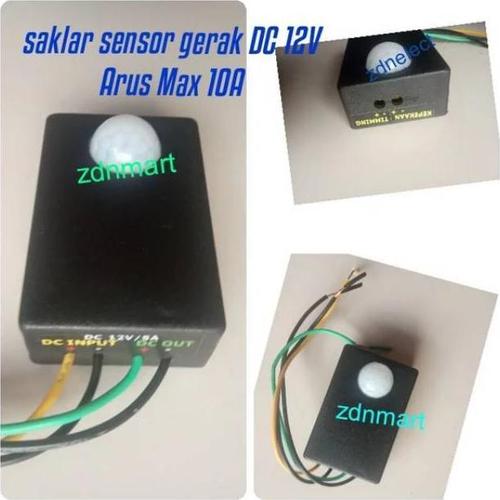 Jual Saklar sensor gerak pir dc 12v 220v ac otomatis kehadiran orang untuk - 5V DC - Jakarta ...