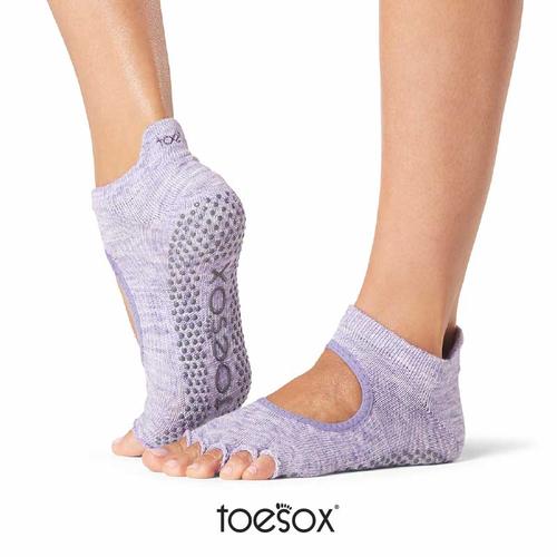 Jual ToeSox Half Toe Bellarina Grip Socks Core - Charcoal Grey, XS ...