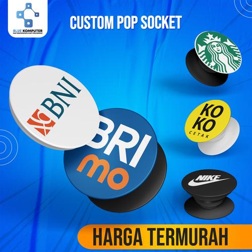Jual Custom Nama Custom Foto Gambar Pop Socket HP Polos- Pop Socket ...
