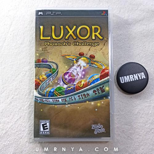 Jual Kaset Luxor Pharaoh's Challenge Pharaoh PSP UMD Disk Game CD games ...