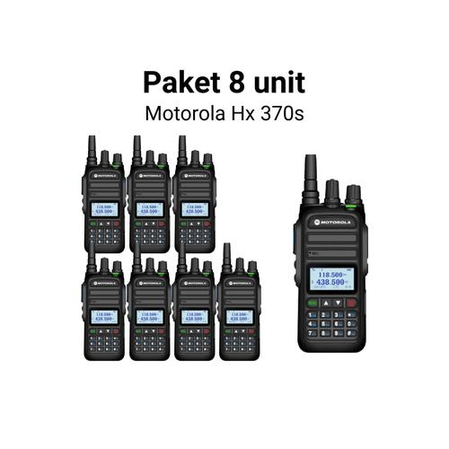 Jual 8 unit walkie talkie motorola hx 370s dual band fm radio ...