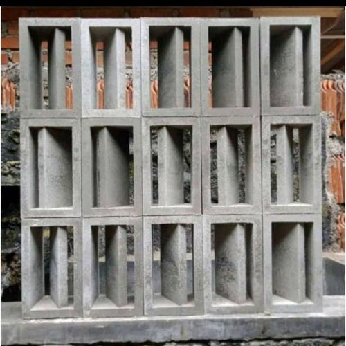 Jual Roster beton minimalis modern Motif nako 15x30 - Abu-abu - Kab ...