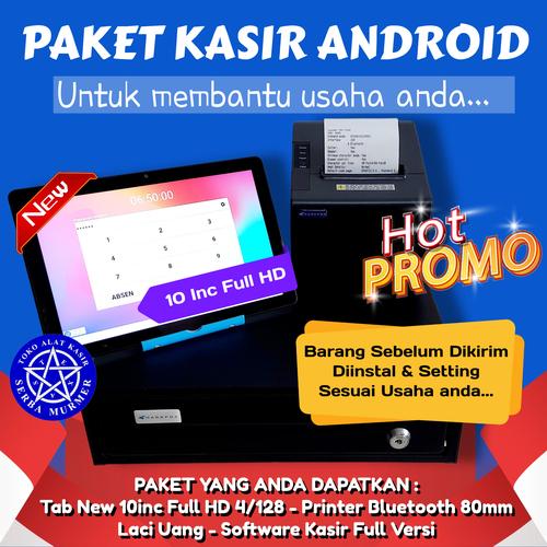 Promo Mesin Kasir Pos Tablet Android Lengkap - Pket Tanpa Laci - Kota ...