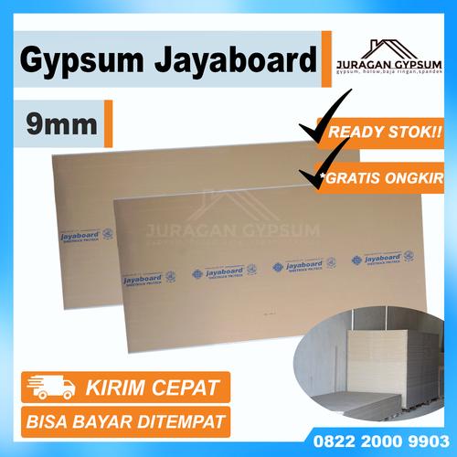 Jual gypsum jayaboard 9mm / Gipsum Jaya 9 mm / papan jaya board ...