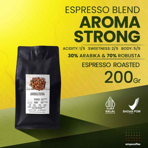 Promo Kopi Aroma Strong Espresso House Blend Coffee Roasted Bean Coffe ...