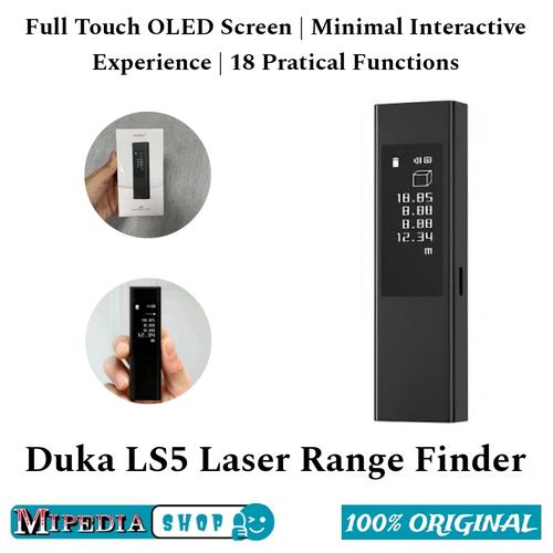 Jual DUKA LS-5 40m Laser Range Finger Measurement Meteran Digital LS5 ...