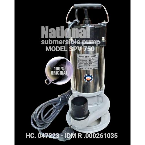 Jual Pompa Air National Submersible Pump SPV 750 - Grey - Kota Surabaya ...